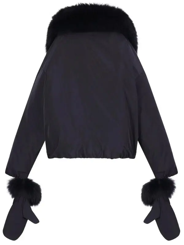 YVES SALOMON Down Jacket - Blue