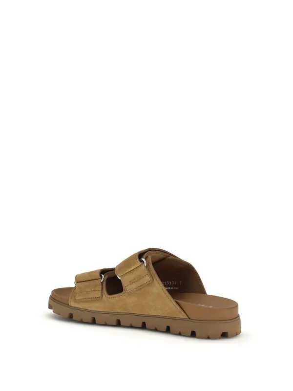 Prada Suede Sandals