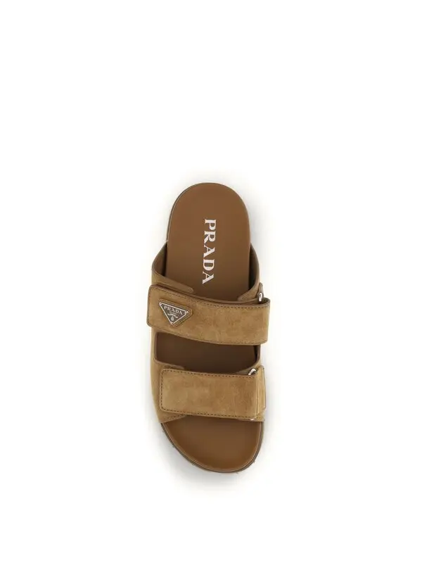 Prada Suede Sandals