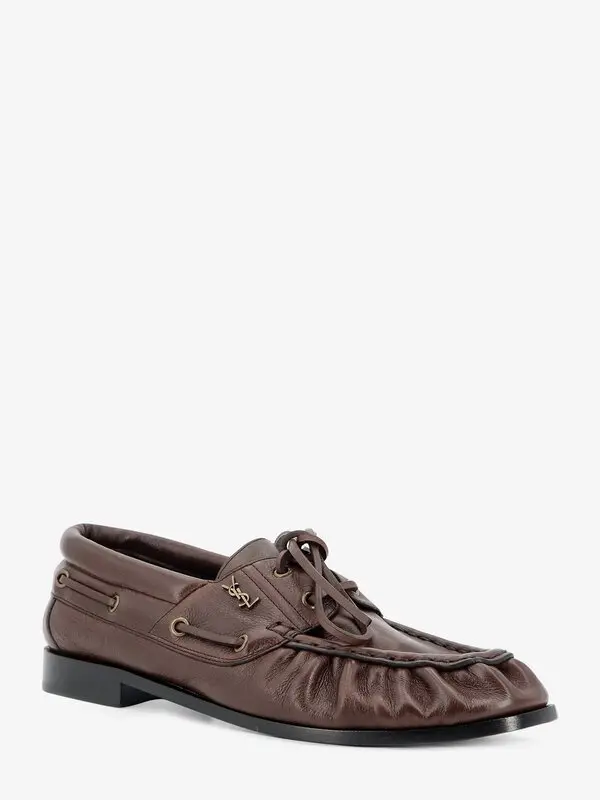 Saint Laurent Le Loafer Bateau Leather Loafers - Multicolor