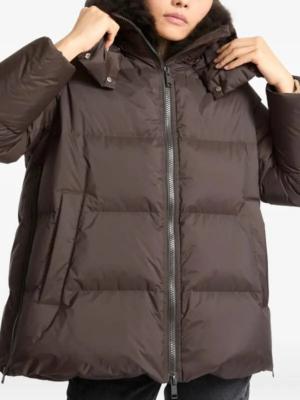 YVES SALOMON Padded Fur Down Jacket