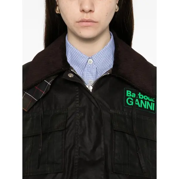 BARBOUR X GANNI Coats Parka Coats