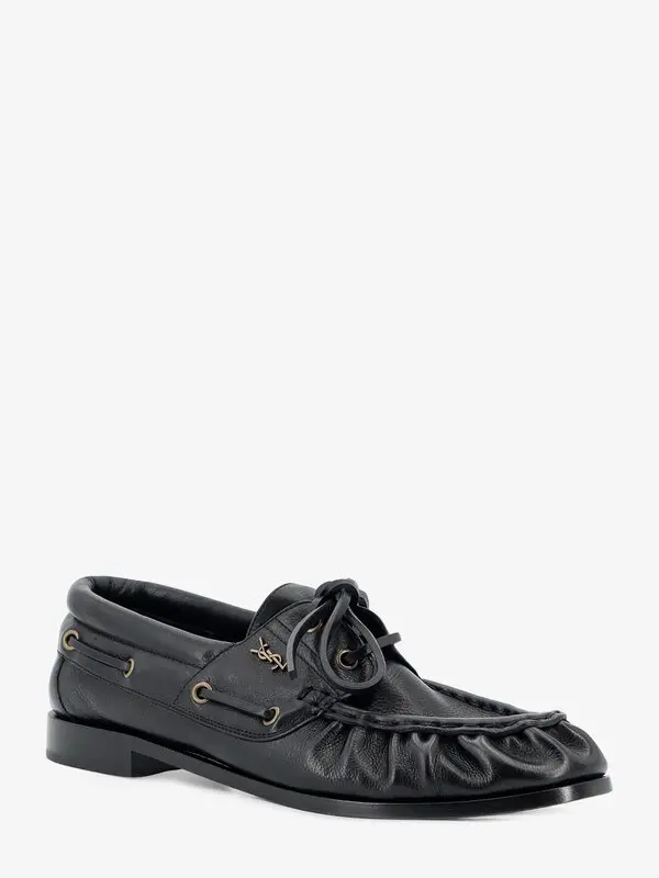 Saint Laurent Le Loafer Bateau Leather Loafers - Multicolor