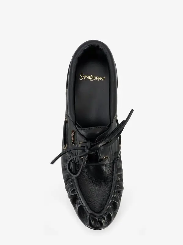 Saint Laurent Le Loafer Bateau Leather Loafers - Multicolor