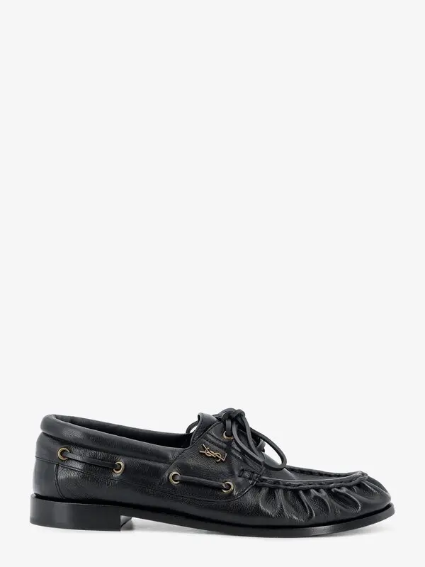 Saint Laurent Le Loafer Bateau Leather Loafers - Multicolor