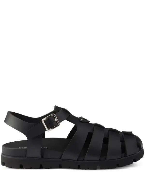 Prada Rubber Fisherman Sandals
