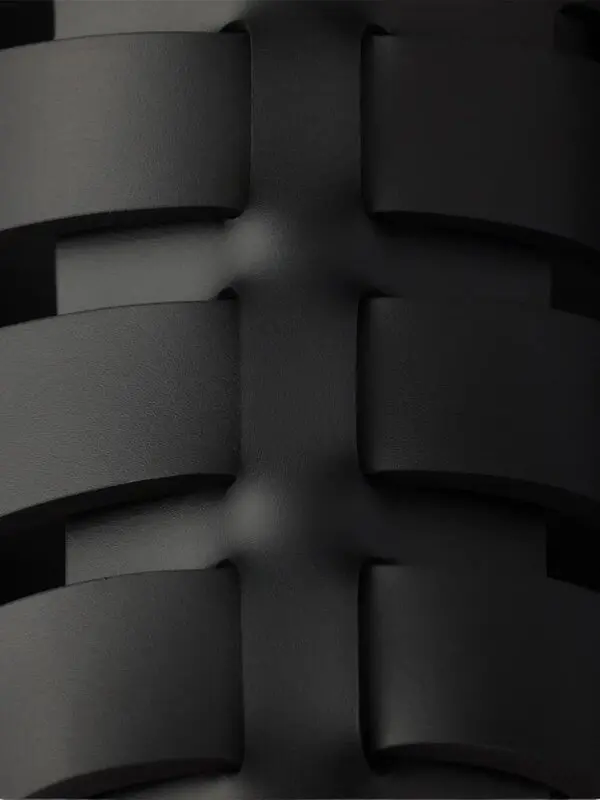 Prada Rubber Fisherman Sandals - Black