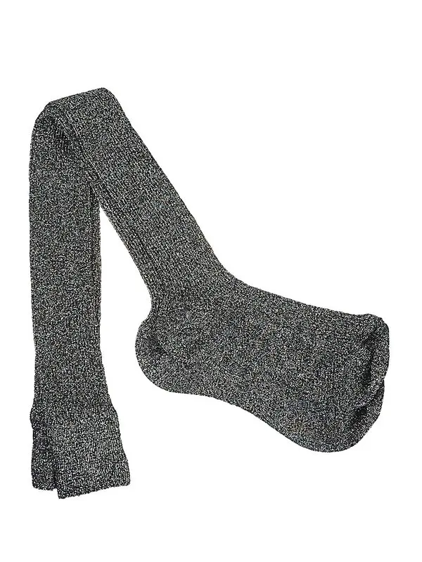 Miu Miu Lamé Socks - Multicolor