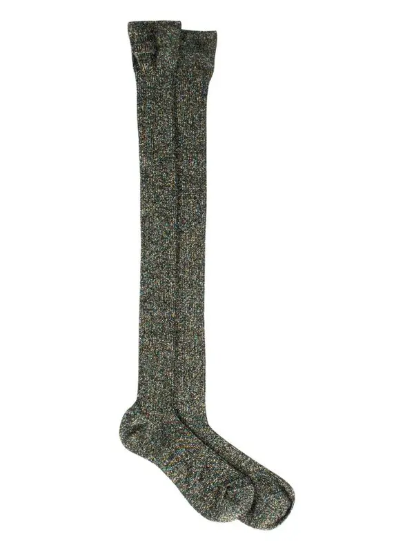 Miu Miu Lamé Socks