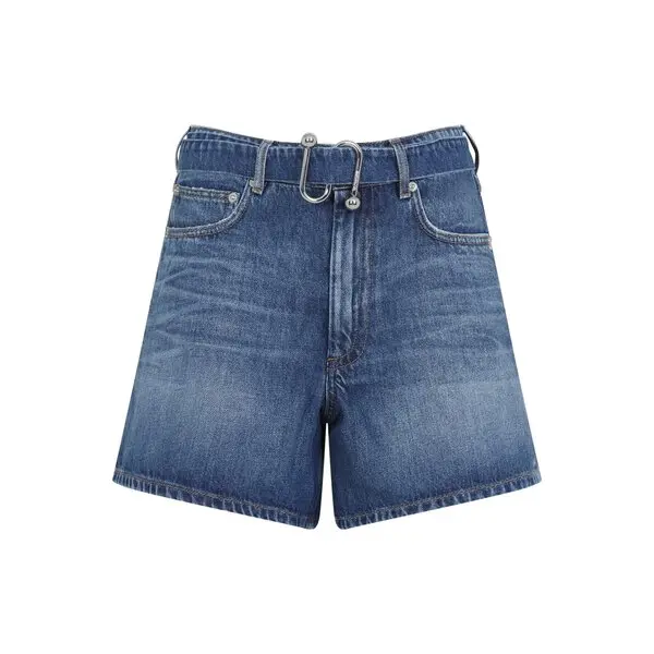 Sportmax Fiesta Denim Shorts - Blue
