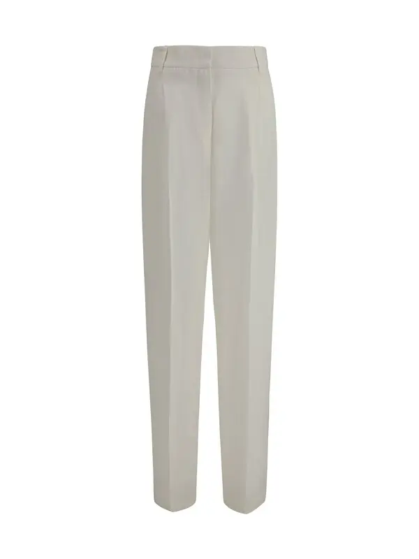 Max Mara Linen Pants - White