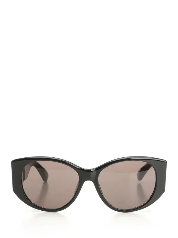 Balenciaga Nano Round Sunglasses - Black
