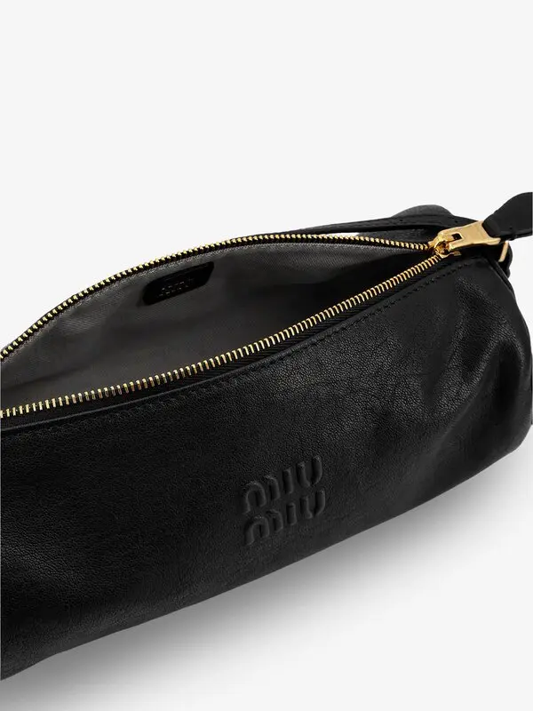 Miu Miu Mini Aviator Leather Shoulder Bag - Multicolor