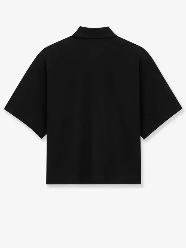 Saint Laurent Cotton Blend Polo - Multicolor