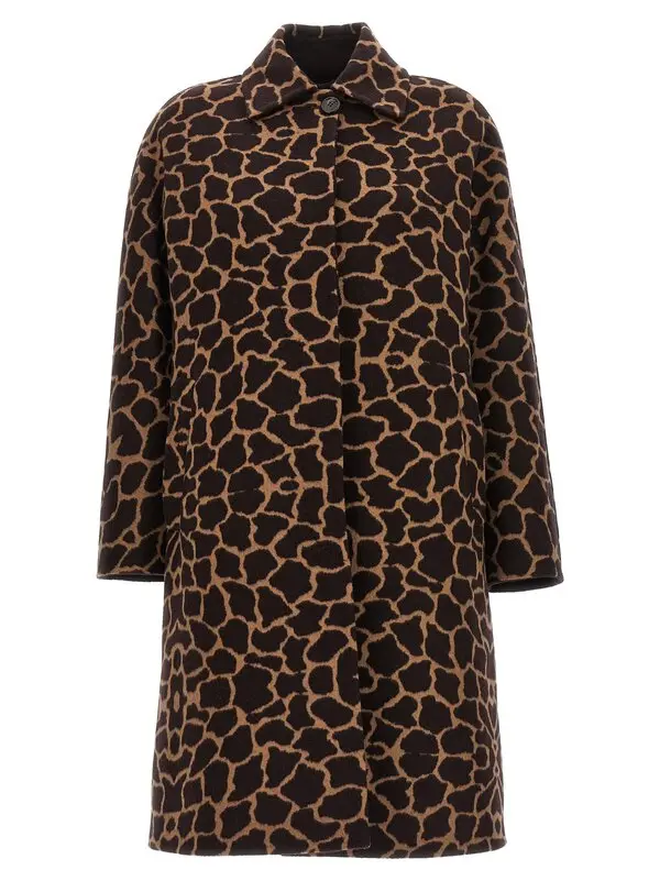 Max Mara Ortica' Coat - Brown