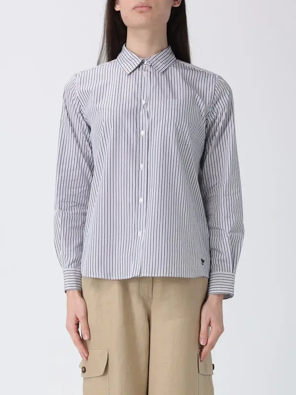 Max Mara Striped Cotton Shirt