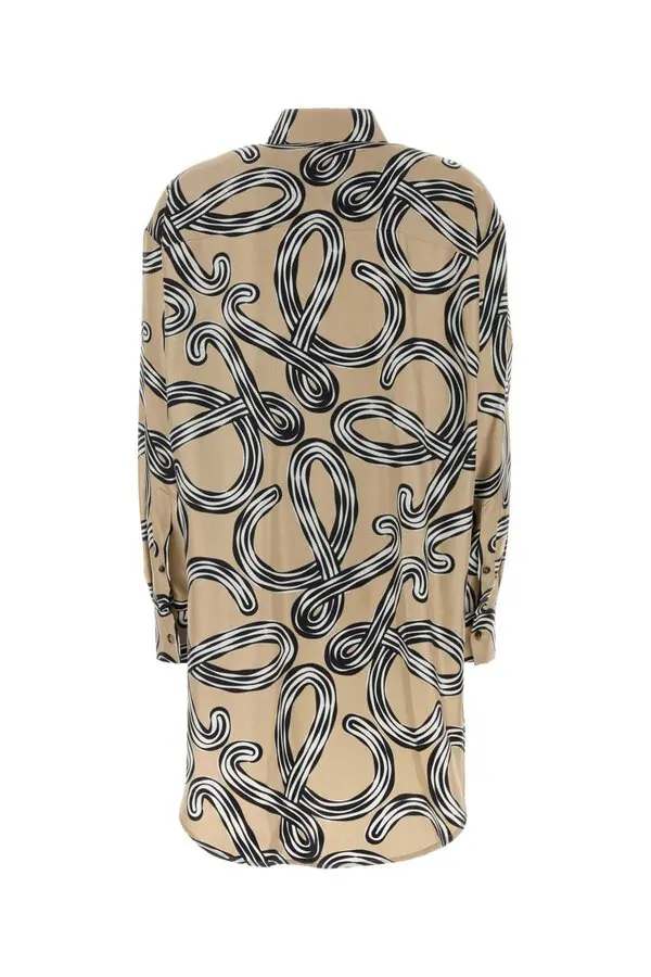 Loewe Printed Silk Paula S Ibiza Shirt - White
