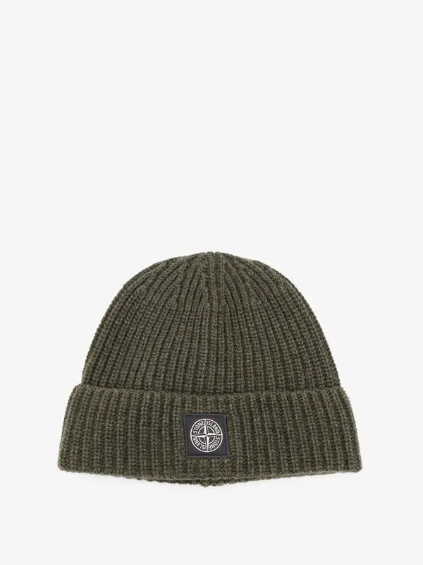 Stone Island Geelong Virgin Wool Hat