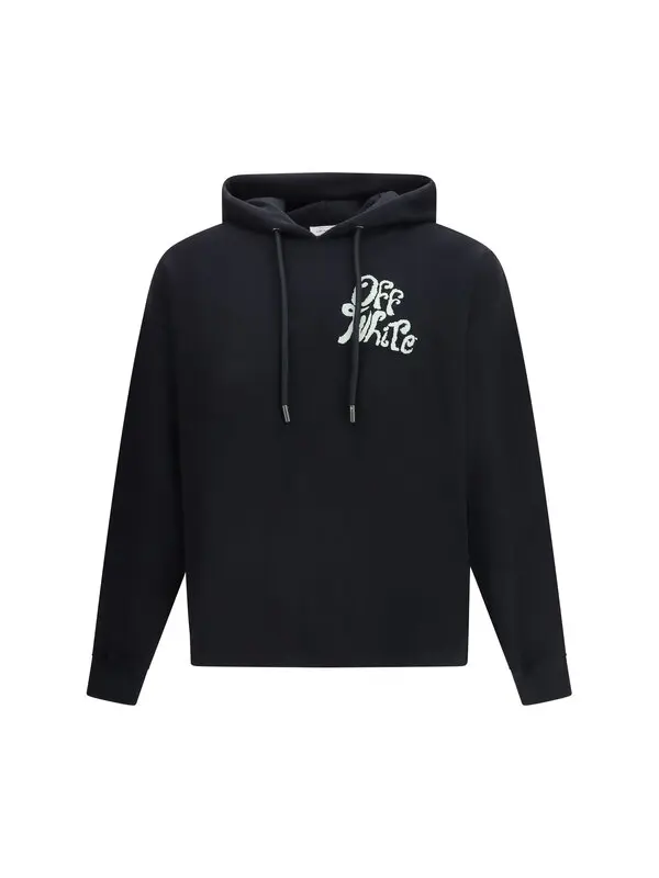 Off-White Cotton Hoodie
