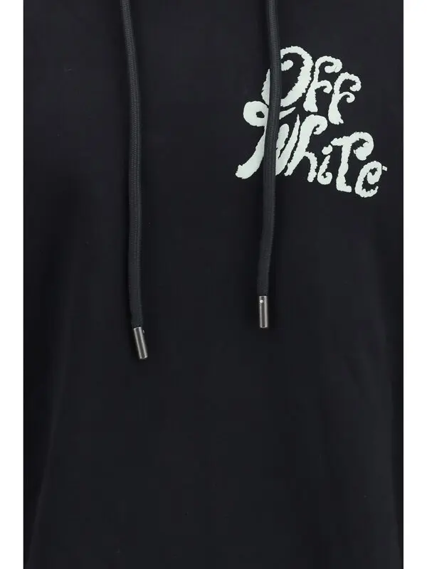 Off-White Cotton Hoodie