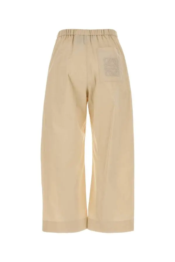 Loewe Poplin Pants - Brown