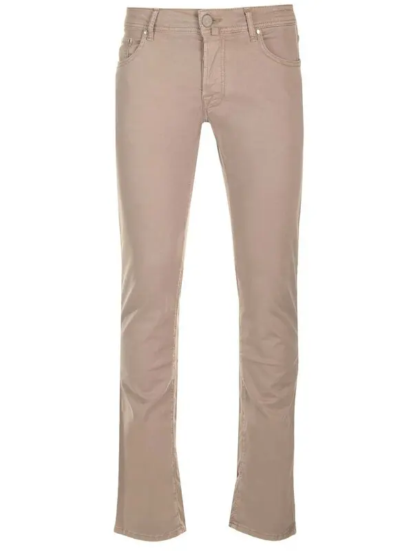 Jacob Cohen Cotton Twill Nick Trousers