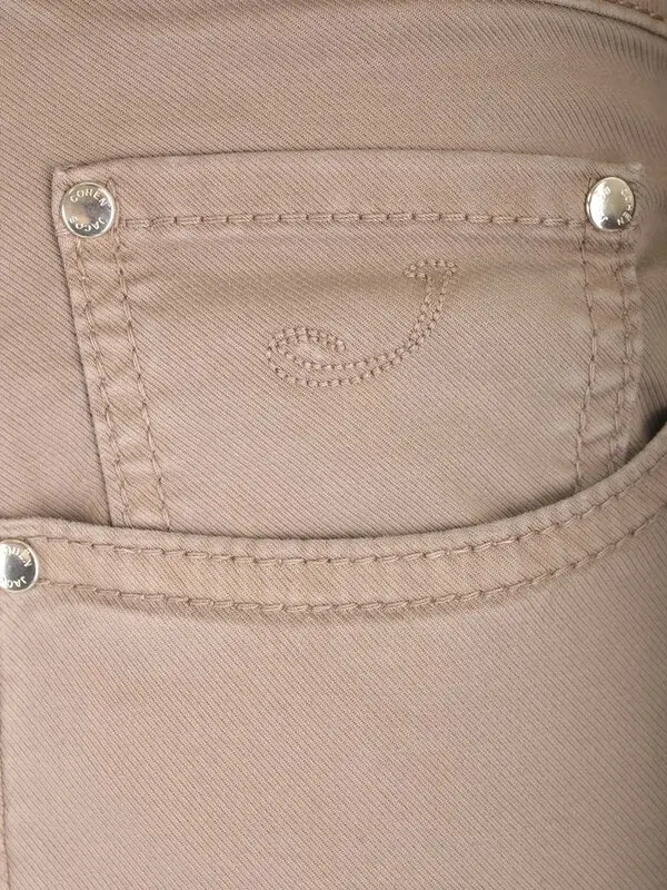 Jacob Cohen Cotton Twill Nick Trousers