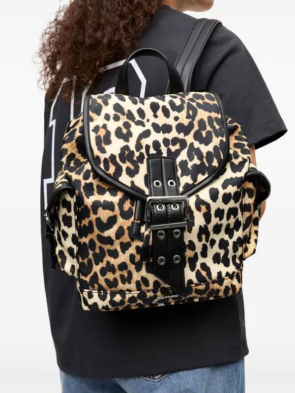 GANNI Bucky Nylon Small Backpack