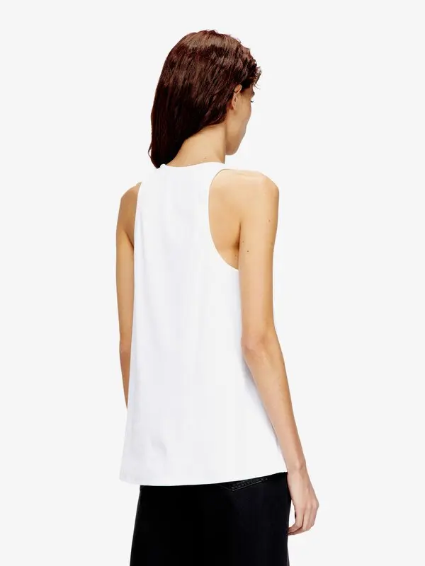 DIESEL® Ribbed Cotton Tank Top