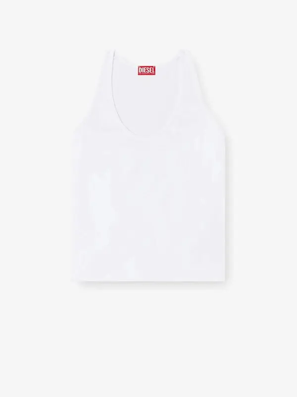 DIESEL® Ribbed Cotton Tank Top - Multicolor