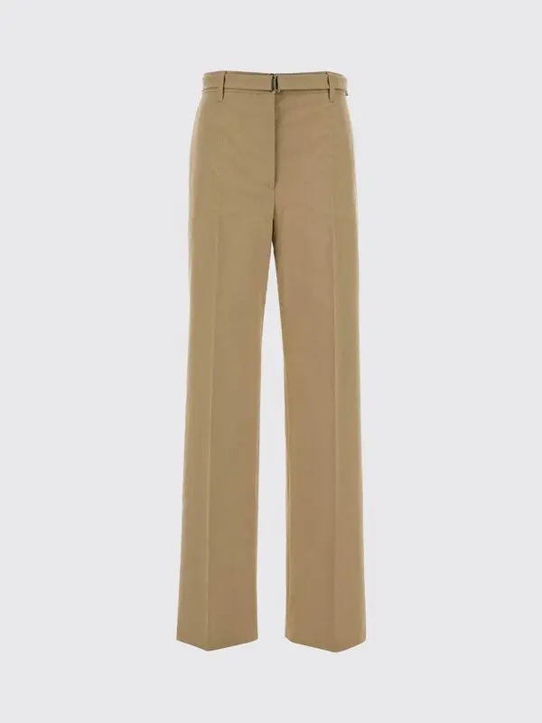 Prada Straight Cotton Trousers - Multicolor