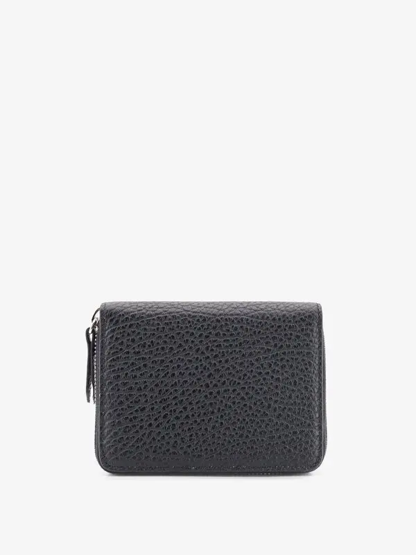 MAISON MARGIELA Four Stitches Small Leather Wallet - Black
