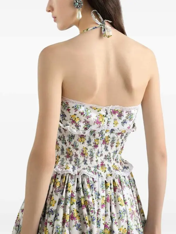 Dolce & Gabbana Floral Maxi Dress - Multicolor