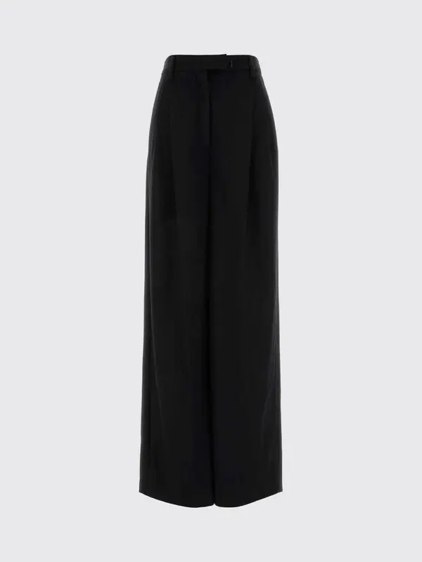 Prada Cashmere Wide Leg Trousers