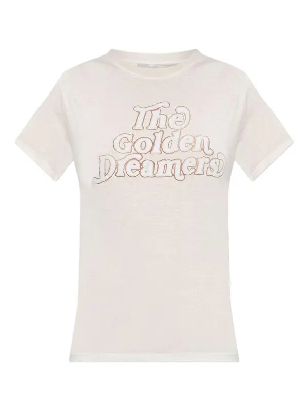 GOLDEN GOOSE Cotton T-shirt - Multicolor