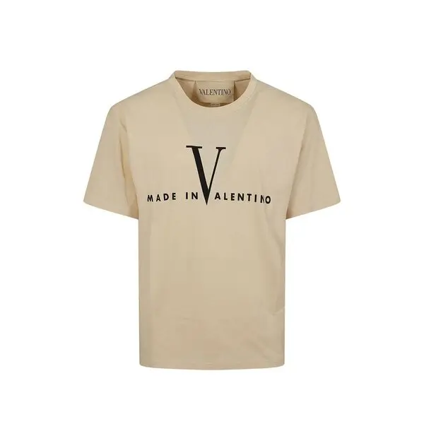 Valentino Garavani Neutrals T-shirts & Vests T-shirts - Cream
