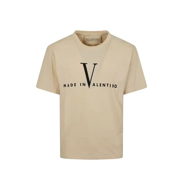 Valentino Garavani Neutrals T-shirts & Vests T-shirts - Cream