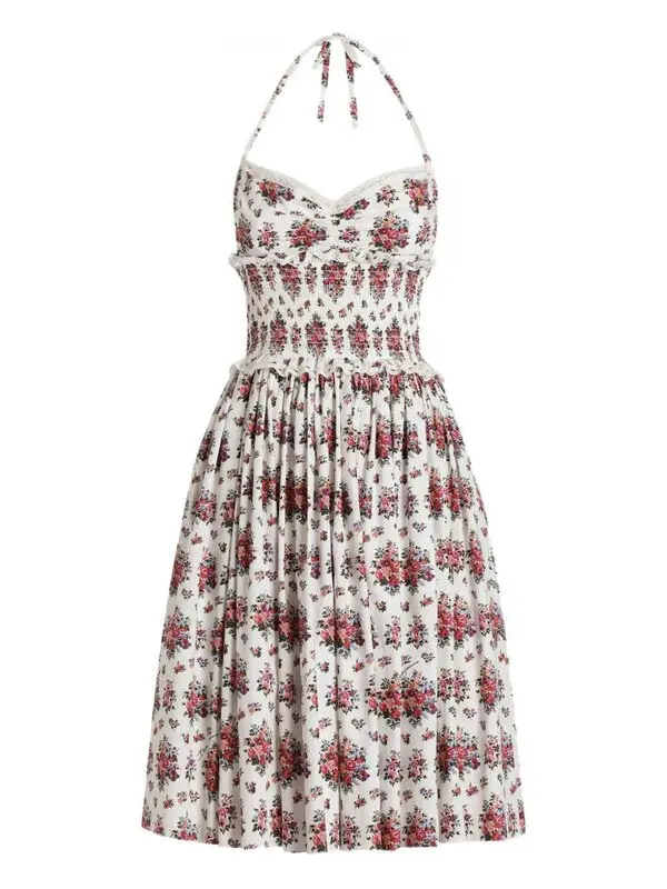 Dolce & Gabbana Short Floral Dress - Multicolor