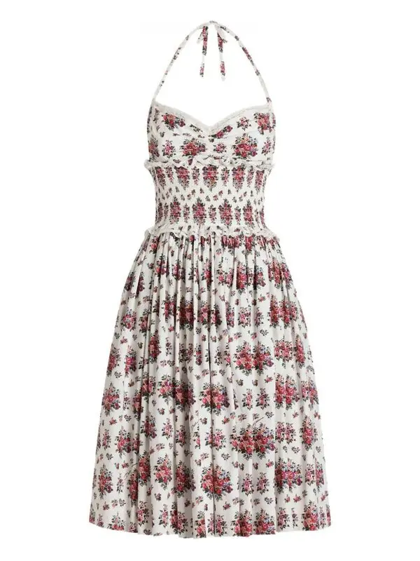 Dolce & Gabbana Short Floral Dress - Multicolor