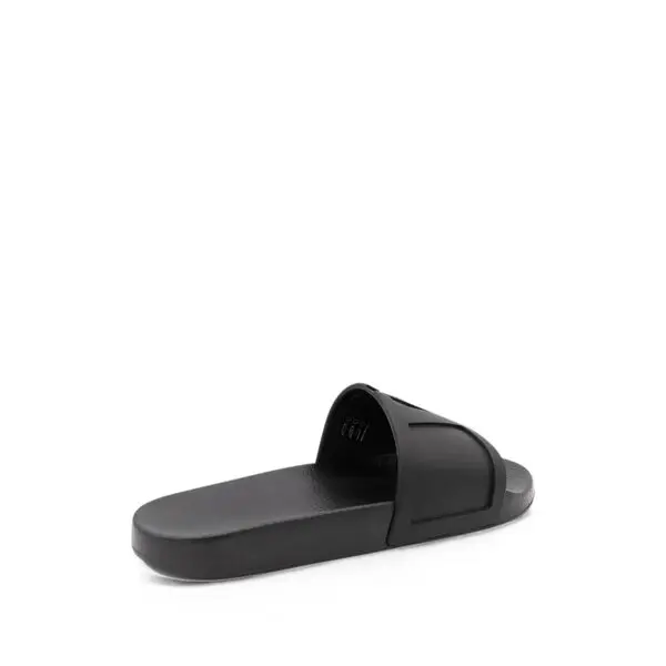 Valentino Garavani Vlogo Signature Slides - Black