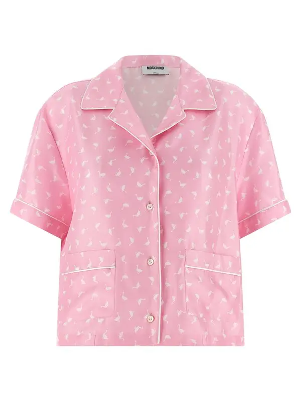 Moschino Goose' Shirt - Pink