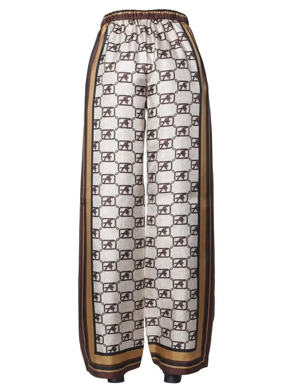 Alberta Ferretti Story Logo Pants