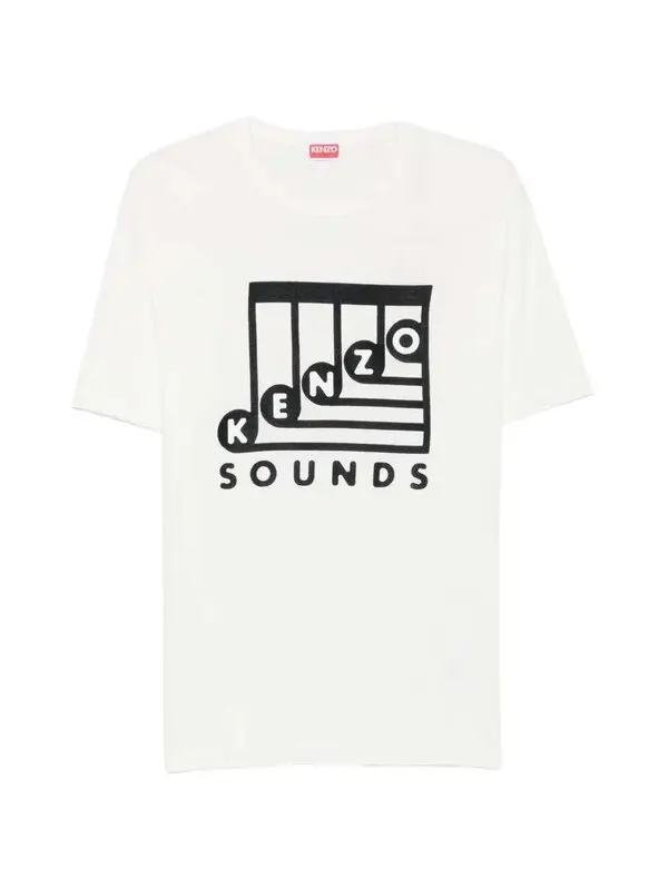 Kenzo Sounds T-shirt With Embroidery
