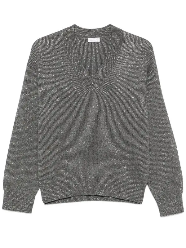 Brunello Cucinelli Maglia Scollo A V