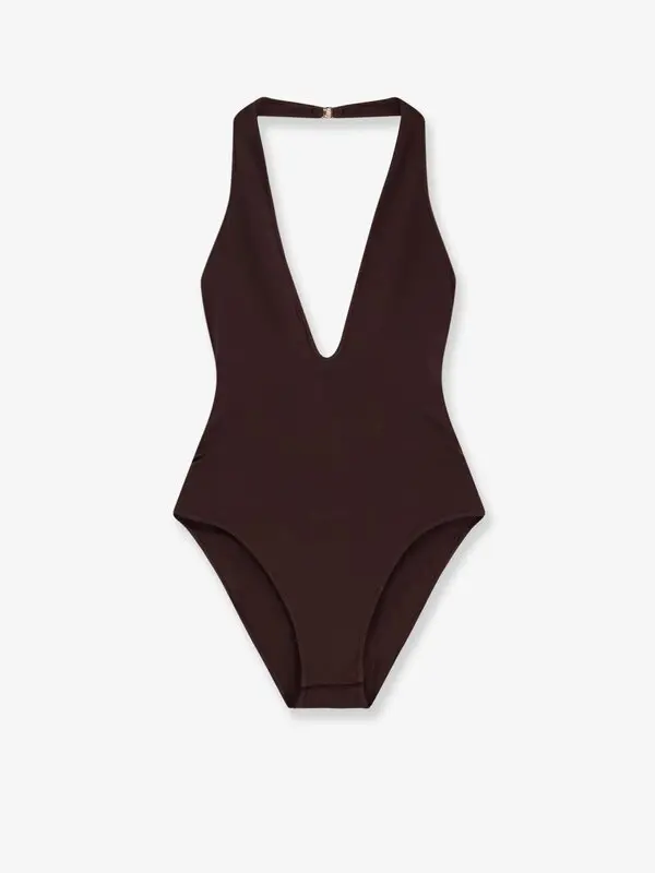 Zimmermann Luna Halter Bodysuit - Multicolor