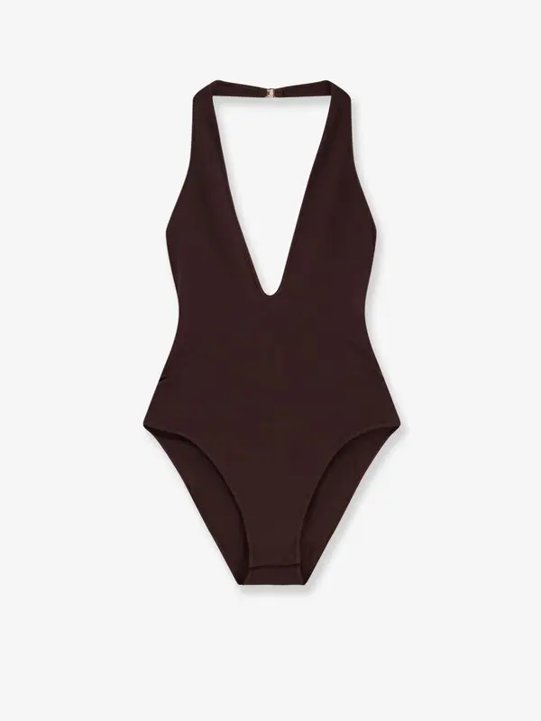 Zimmermann Luna Halter Bodysuit - Multicolor