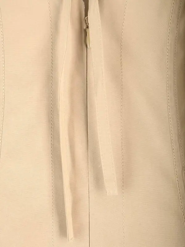 Bottega Veneta Cotton Sleeveless Maxi Dress - Cream