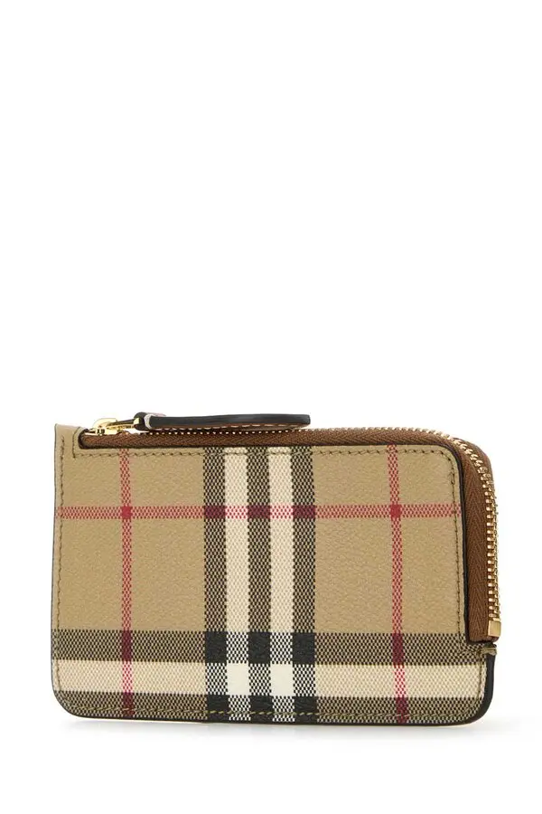 Burberry Printed Canvas Card Holder - Multicolor