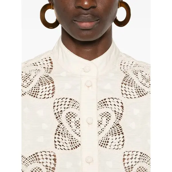 Zimmermann Neutrals Tops Blouses