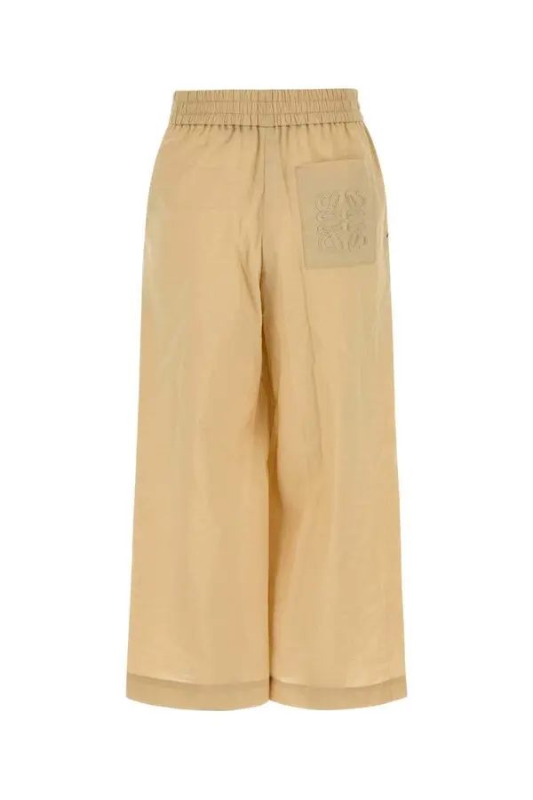 Loewe Cotton Blend Wide-leg Pant